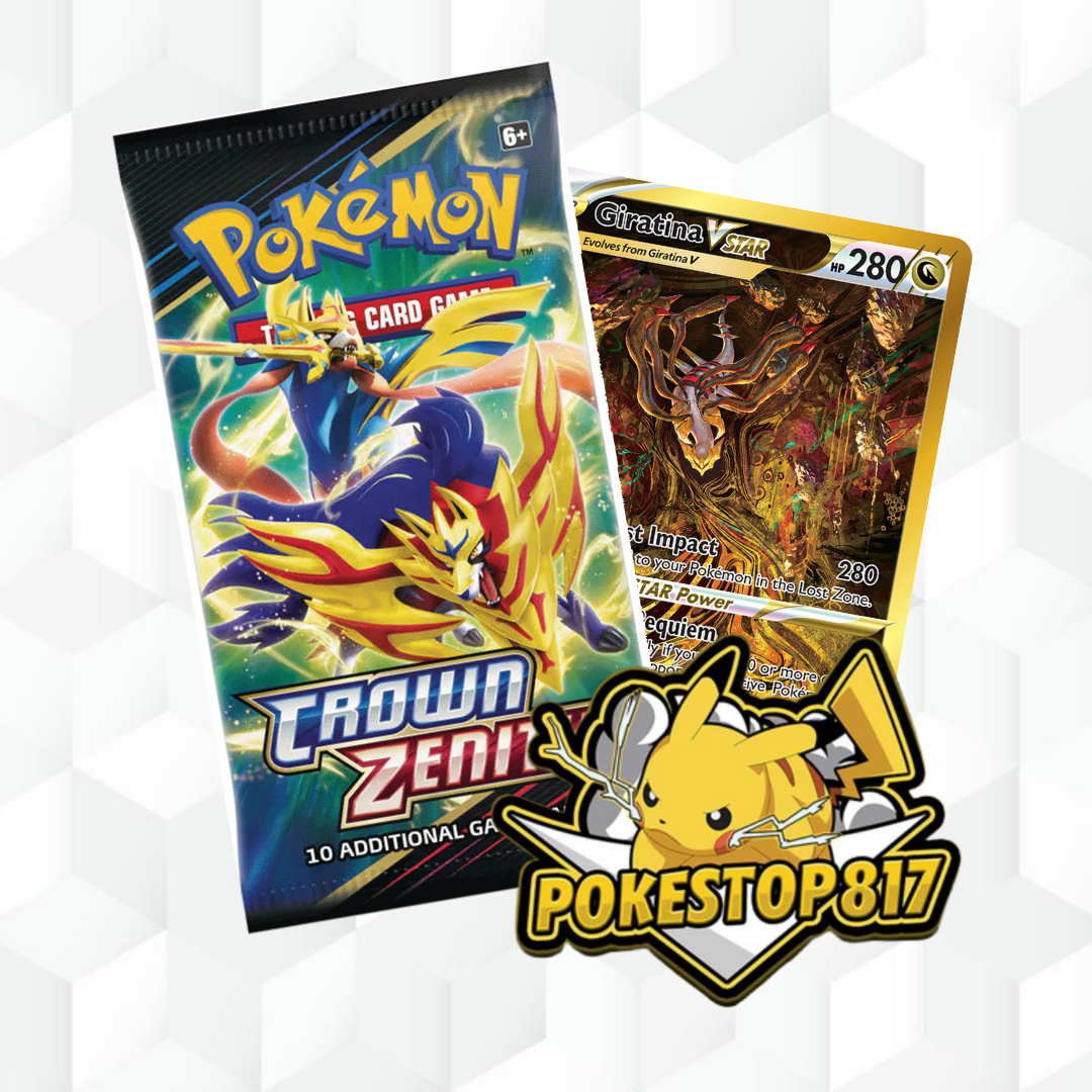 Crown Zenith (ENG): Pokémon Booster Pack – POKESTOP817