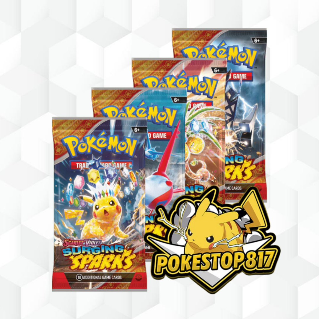 Surging Sparks (ENG): Pokémon Booster Pack/ETB – POKESTOP817